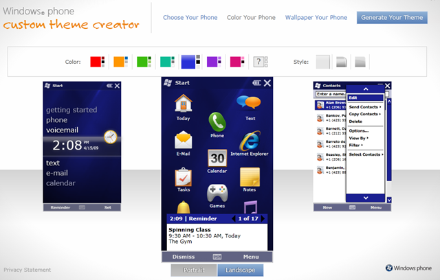 Create a Custom Theme for Your Windows Mobile Phone | WindowsObserver.com