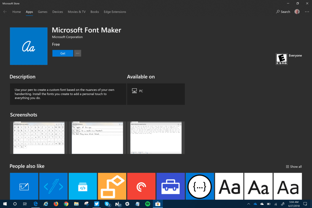 Create A Personalized Handwriting Font with Microsoft Font Maker App | WindowsObserver.com