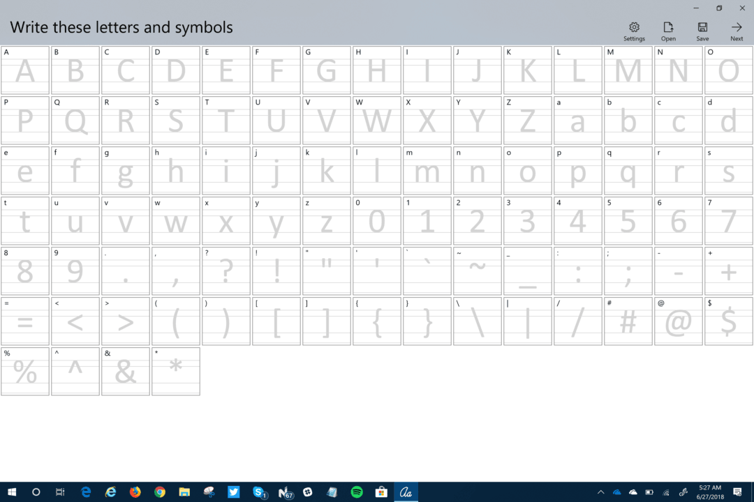 Create A Personalized Handwriting Font with Microsoft Font Maker App ...
