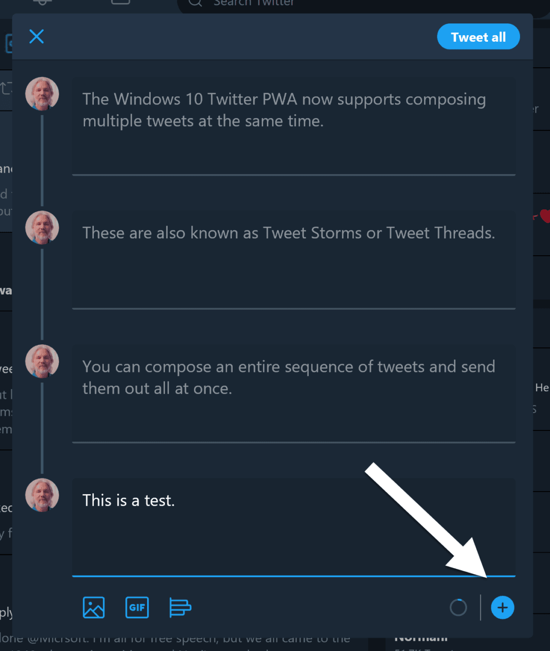 Twitter PWA App on Windows 10 Gets Multiple Tweet Composition Feature ...