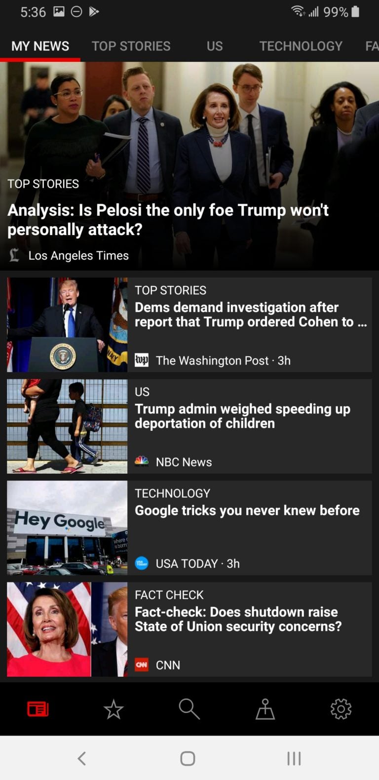 Microsoft News App Adds Extra Display Options | WindowsObserver.com
