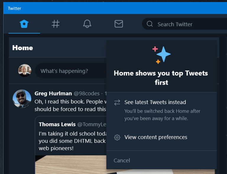 Windows 10 Twitter App Adds Latest Tweets Option for Timeline ...