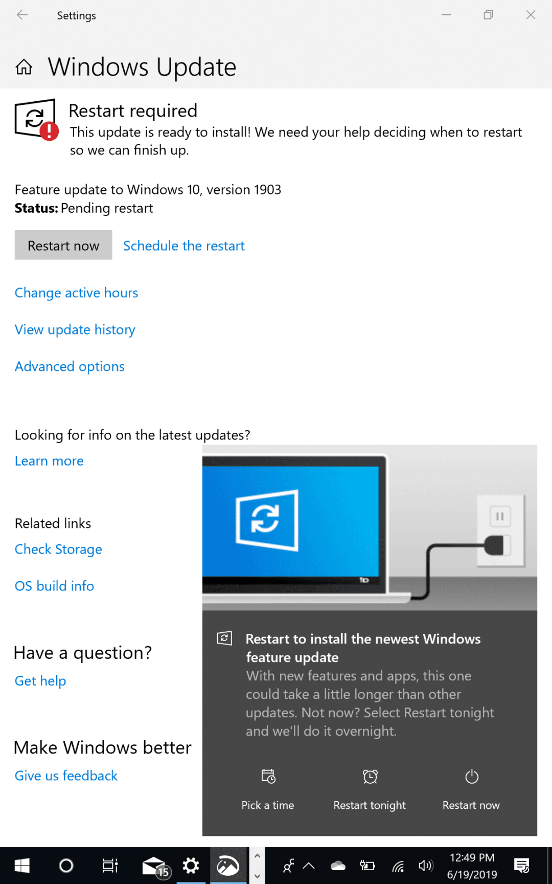 Windows 10 May 2019 Update Roll-out Expands with AI | WindowsObserver.com
