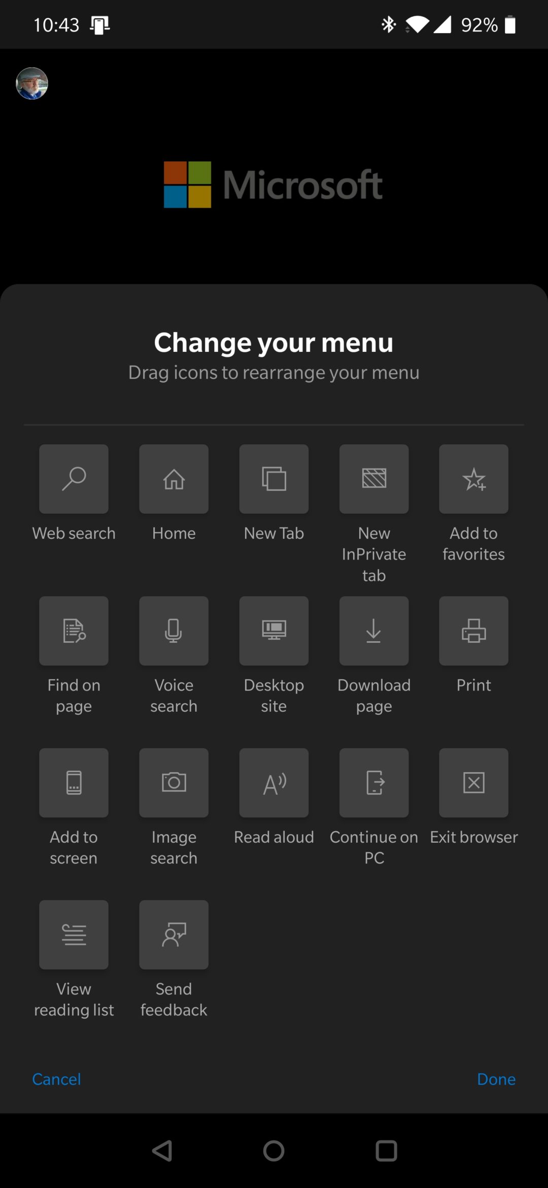 Edge on Android Gets New Control Center | WindowsObserver.com