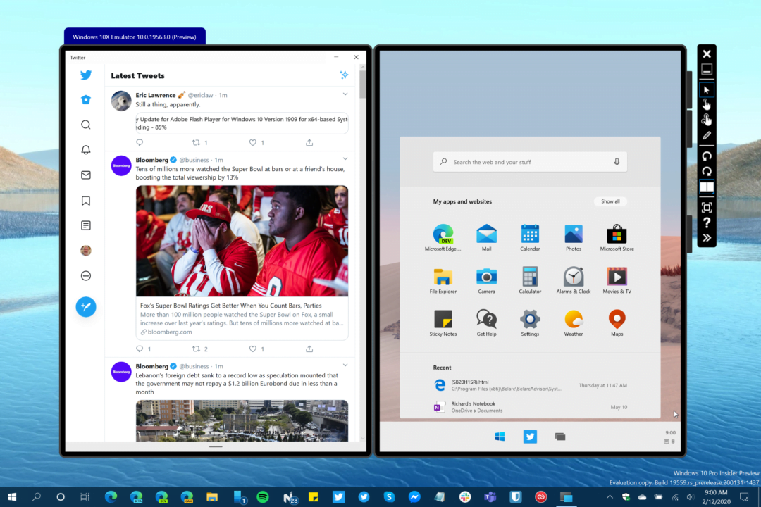 First Look at Windows 10X | WindowsObserver.com