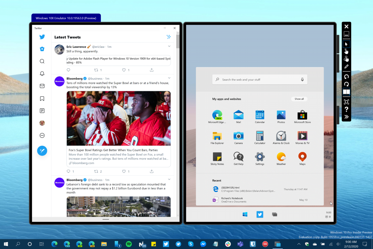 First Look at Windows 10X | WindowsObserver.com