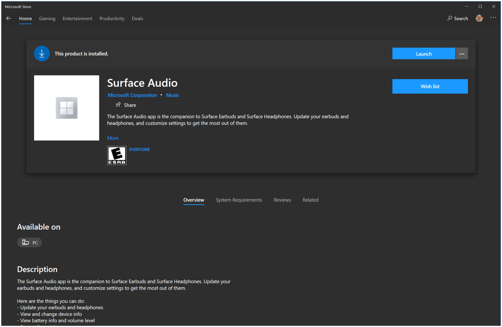 Hands On: Surface Audio App for Windows 10 | WindowsObserver.com