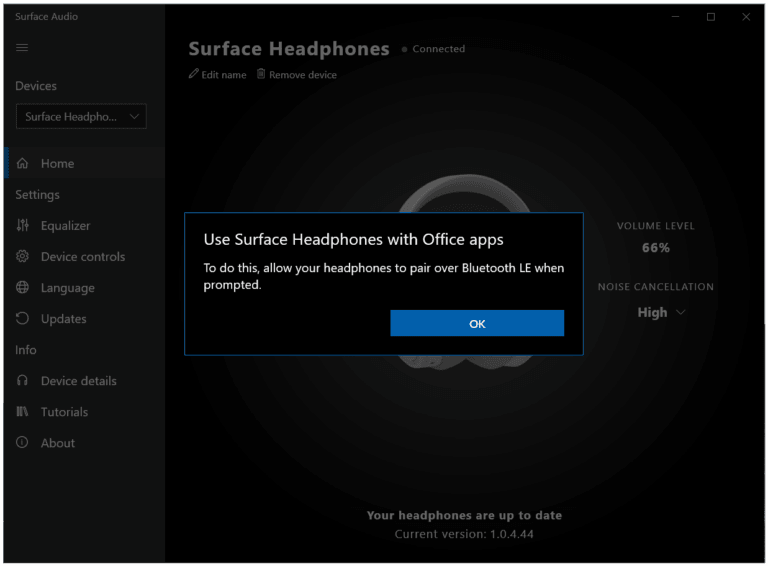 Hands On: Surface Audio App for Windows 10 | WindowsObserver.com