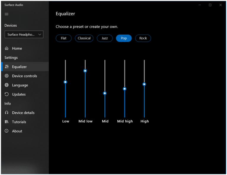 Hands On: Surface Audio App for Windows 10 | WindowsObserver.com